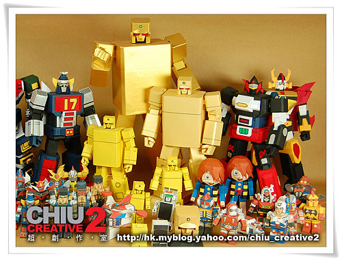 Custom Paper Robot Creations - Robot Japan